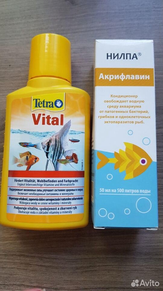Акрифлавин и Tetra Vital отдам