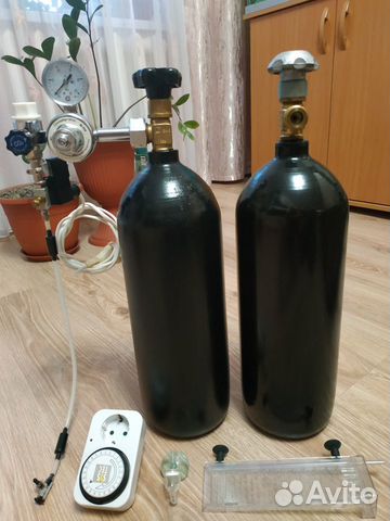 Установка подачи углекислоты в аквариум