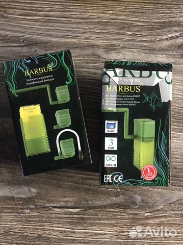 Barbus фильтр 002 для аквариума