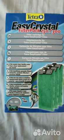 Фильтрующие картриджи без угля Tetra "250/300"
