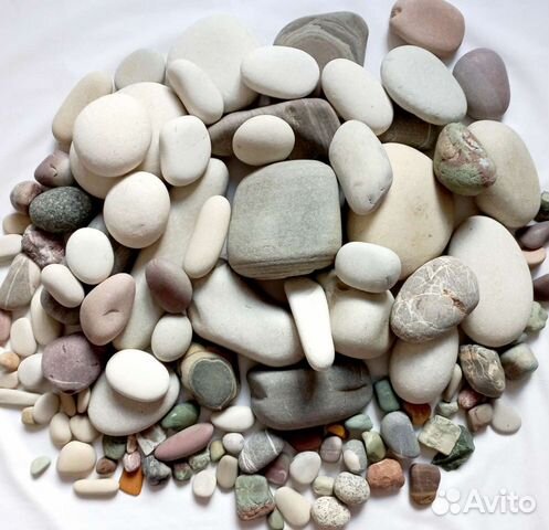 Камни натуральные морские