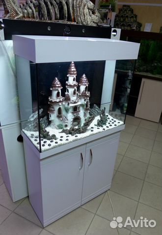 Аквариум на 100 литров (с тумбой)